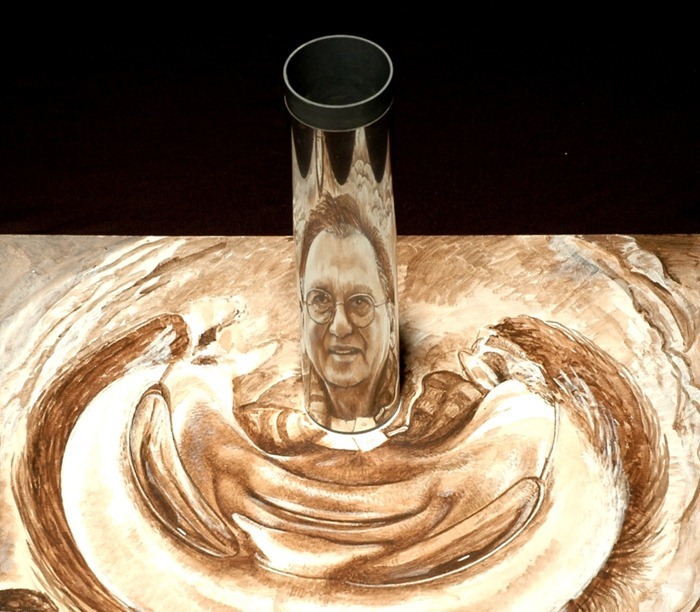 Anamorphic Artworks of Awtar Singh Virdi | Amusing Planet